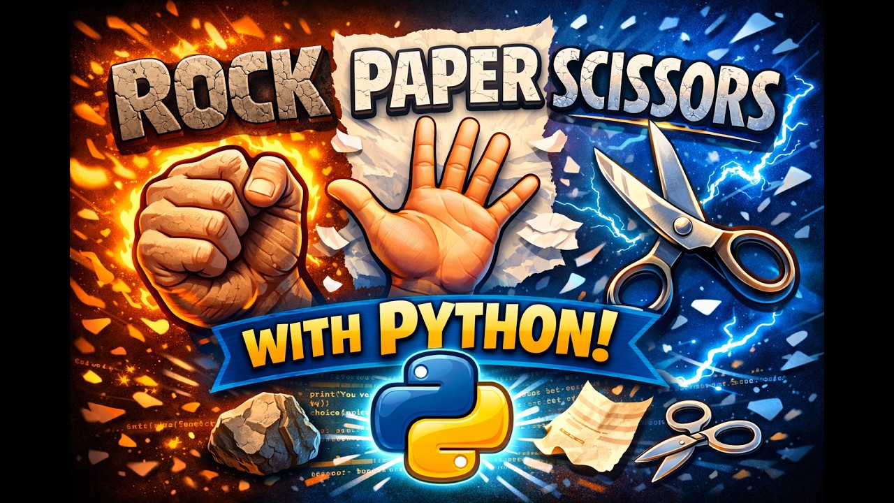 Build a Rock Paper Scissor game using Python(Beginner project)