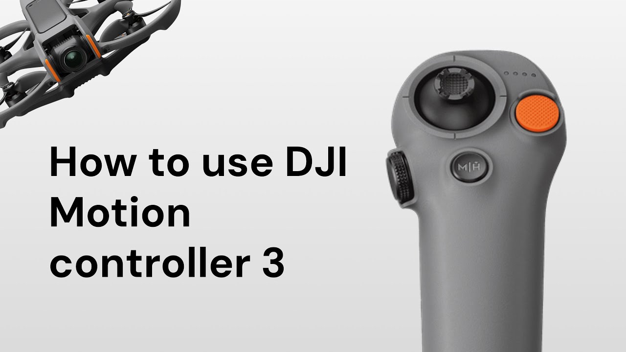 How to use DJI Motion controller 3 | DJI motion controller 3 | Full Guide to control DJI Avata 2