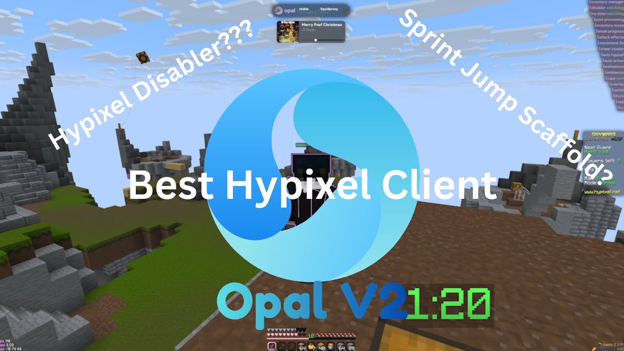 The Best Client For Hypixel? Ft. Opal V2