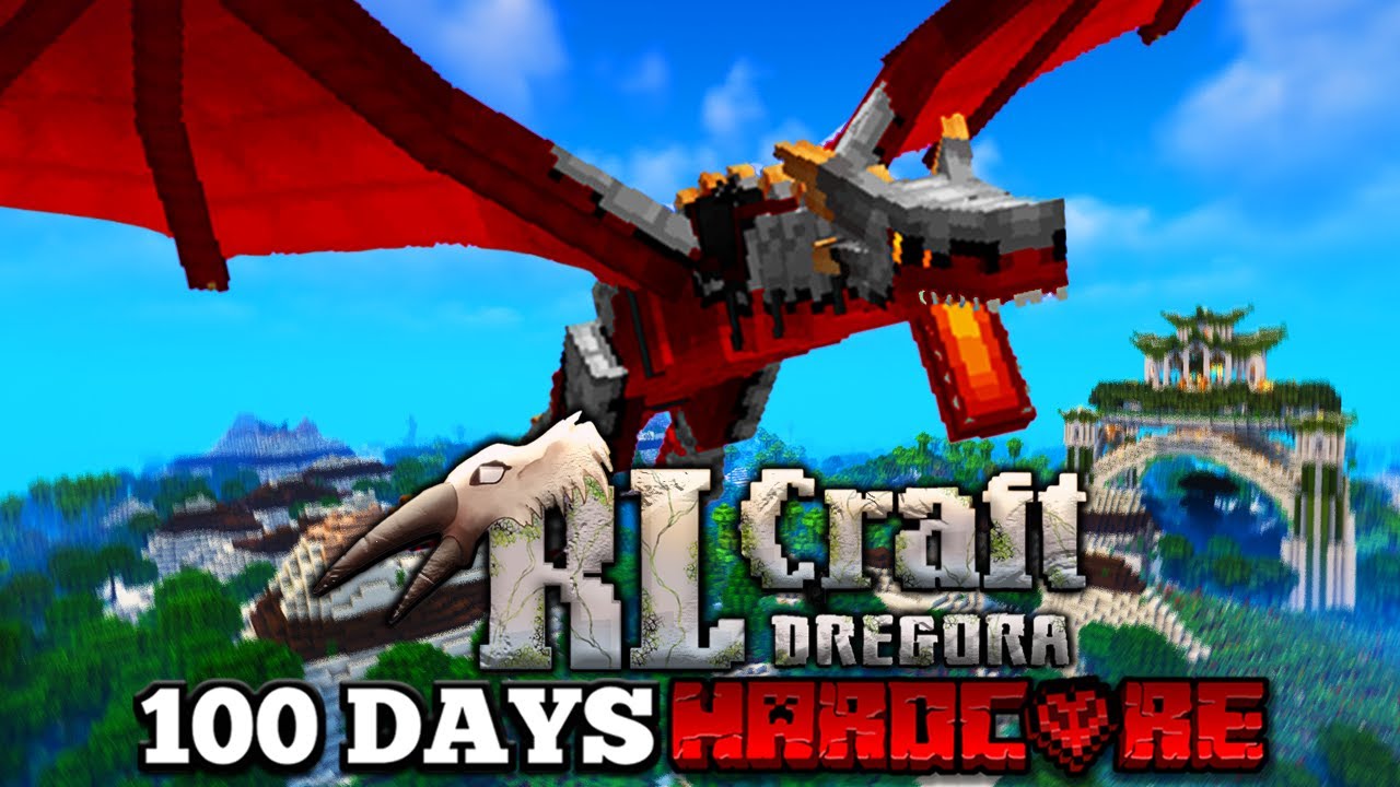 Surviving 100 Days in RLCraft: A Journey Through Dragons and Dungeons ...