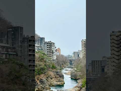 Kinugawa is a hot spring town known for its nature and abandoned hotels. #shorts #japan #japantravel