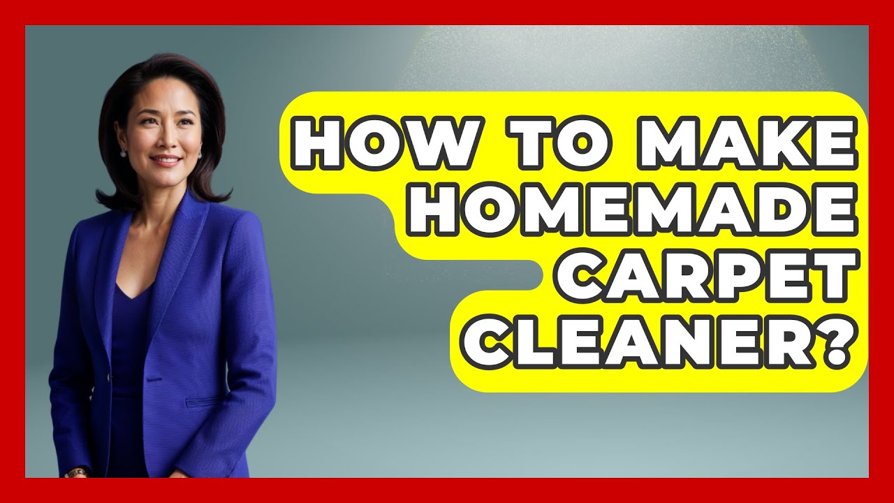 How To Make Homemade Carpet Cleaner? - Ultimate Life Hacks