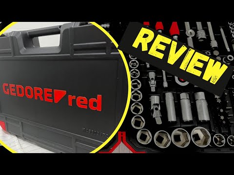 Review Kit Gedore Red 172 peças