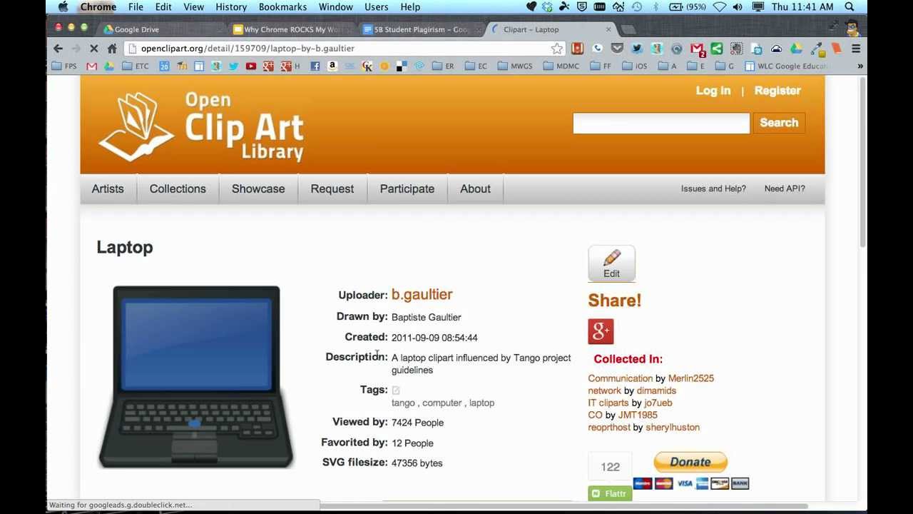 OpenClipart - Using Images