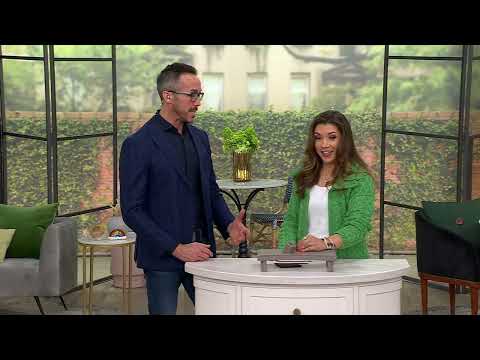 Solvar Sterling Silver Green Aventurine and Marcasite Ring on QVC