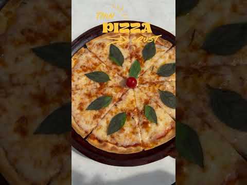 Experience Scarlet’s New Menu: Savour our thin crust pizzas.
