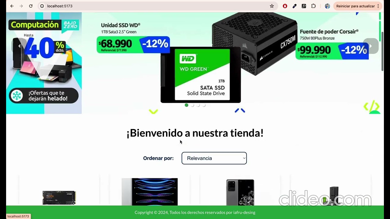tecnoventas e commerce  Muestra