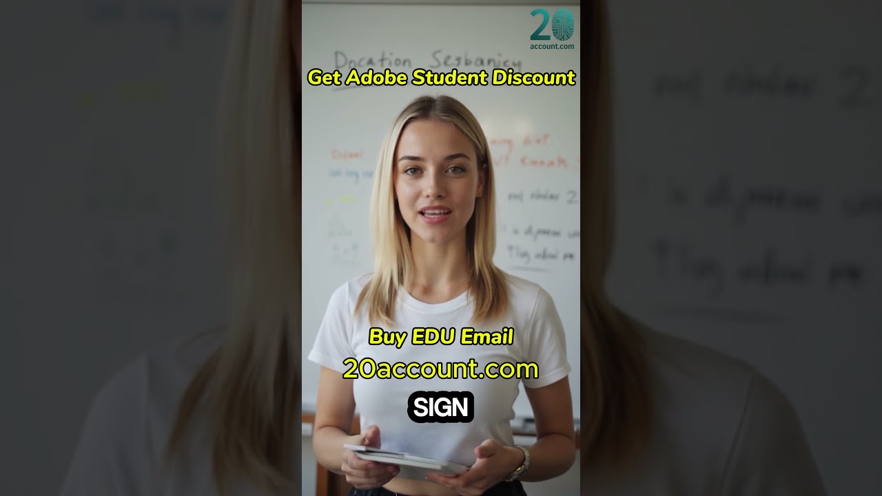 How to Get Adobe Student Discount (Use .edu Email)