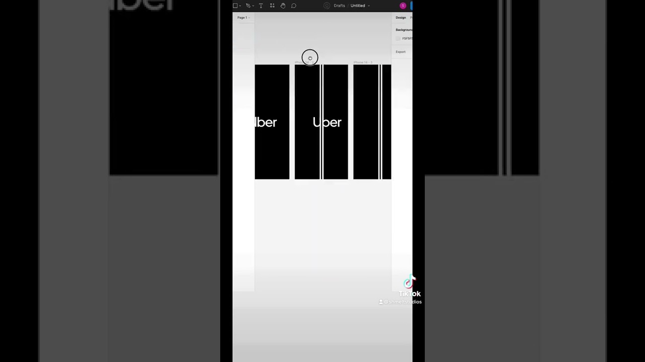 Uber loading screen in figma! #figma #shorts #ui #ux #tutorial #animation