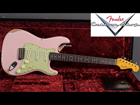 Fender Custom Shop Stratocaster 1964 Relic Shell Pink R117849 | Reverb