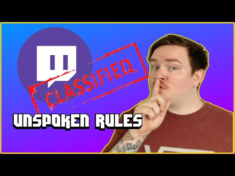 THE UNSPOKEN RULES OF TWITCH - Etiquette People Need To Know