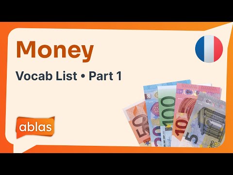 Money | French Vocabulary List (Part 1)