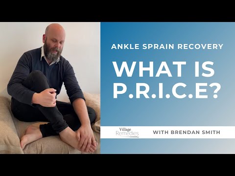 Ankle Sprain Recovery: What is P.R.I.C.E?