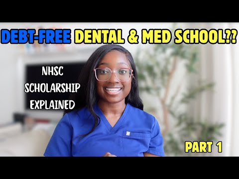 NHSC Scholarship Explained: Dental/Med School for FREE?? | EP 1