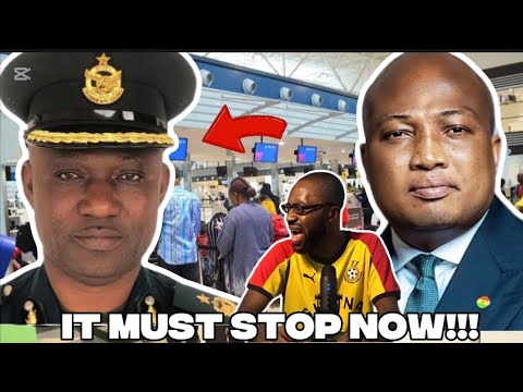 Ghanaians are not happy with the Ghana immigration service at the Kotoka International Airport 🤔😢🤦🇬🇭