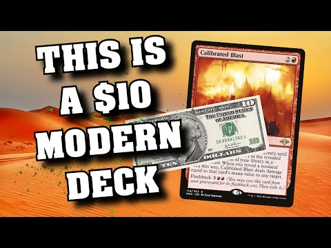 $10 Modern Deck - Budget Blast - MTG