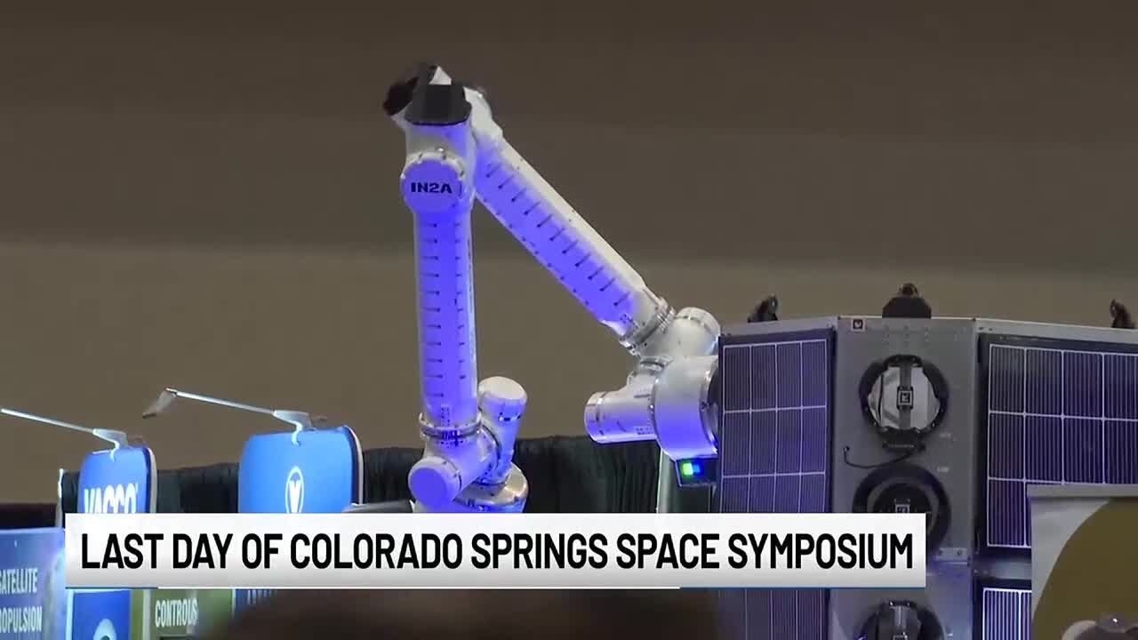 Last day of the 40th Space Symposium in Colorado Springs