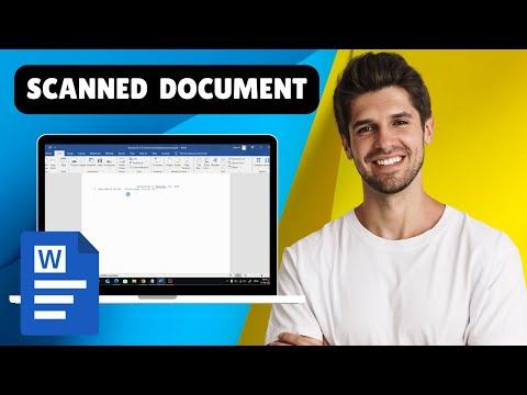 How To Add Scanned Document To Word – Easy Guide