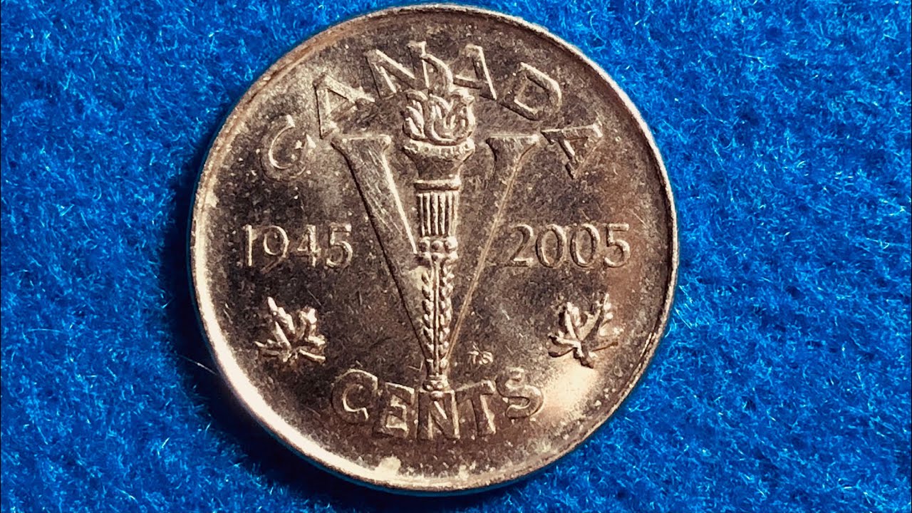 2005 Canada Five Cent Coins