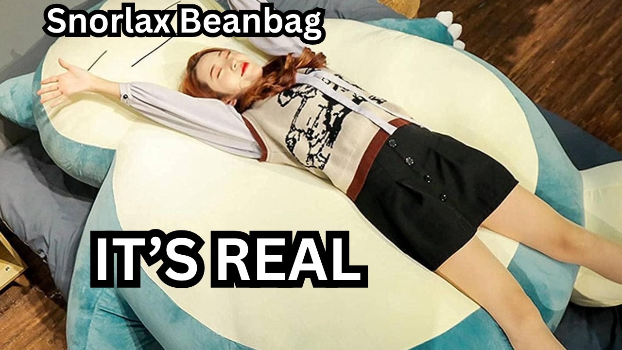 GIANT SNORLAX BEANBAG - Pokémon Merchandise