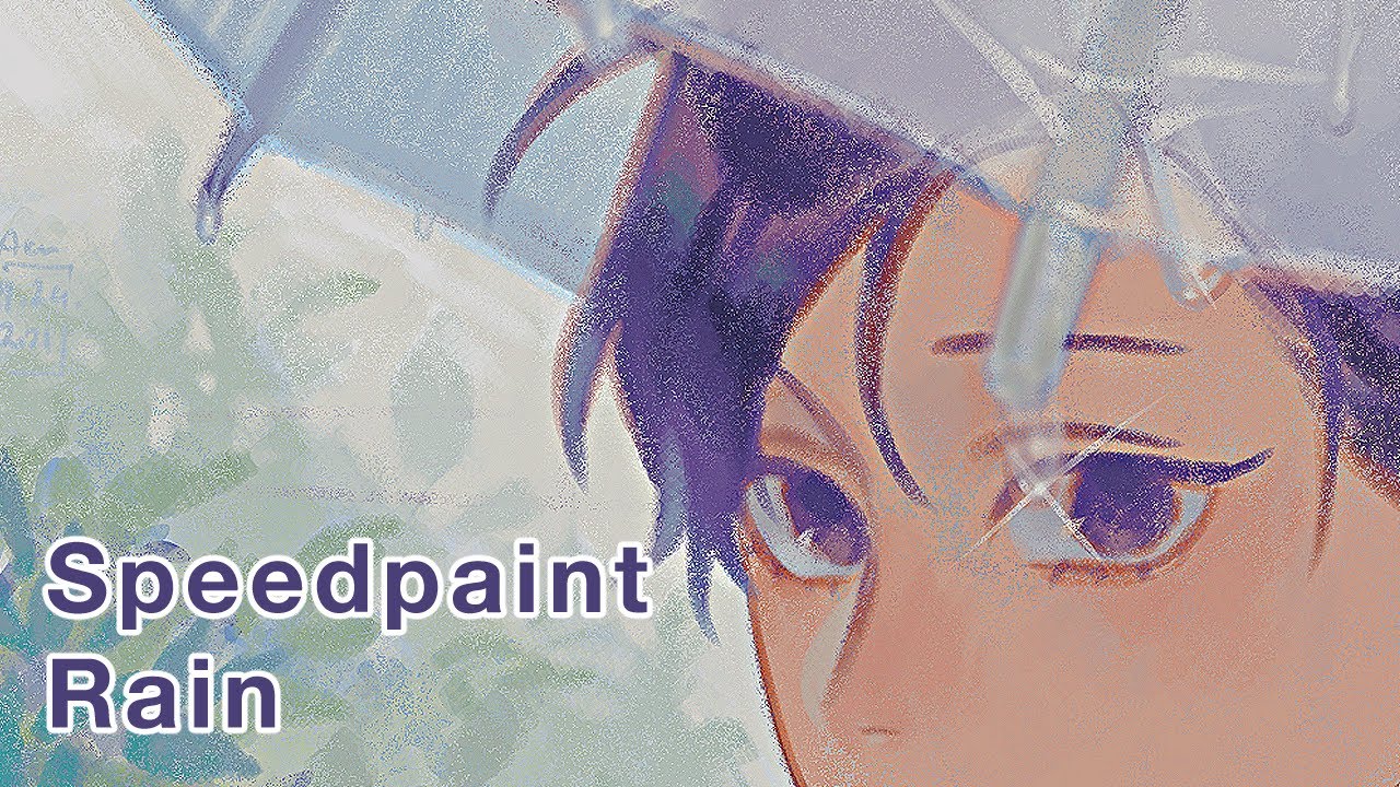 ClipStudio Speedpaint - Rain