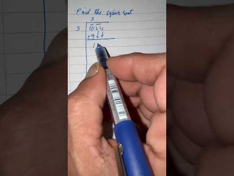 Square root of any number by division method #math #maths #mathematics #mathstricks #mathshorts #law