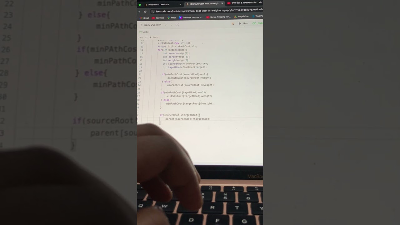 100 Days of Code Completed! Solving LeetCode Problem #3108 -  #coding #problemsolving #programming