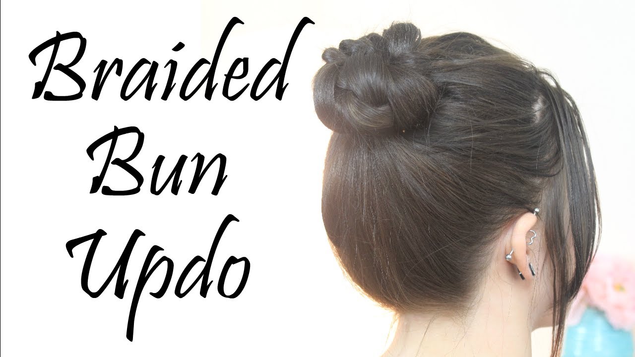 Braided Bun Updo