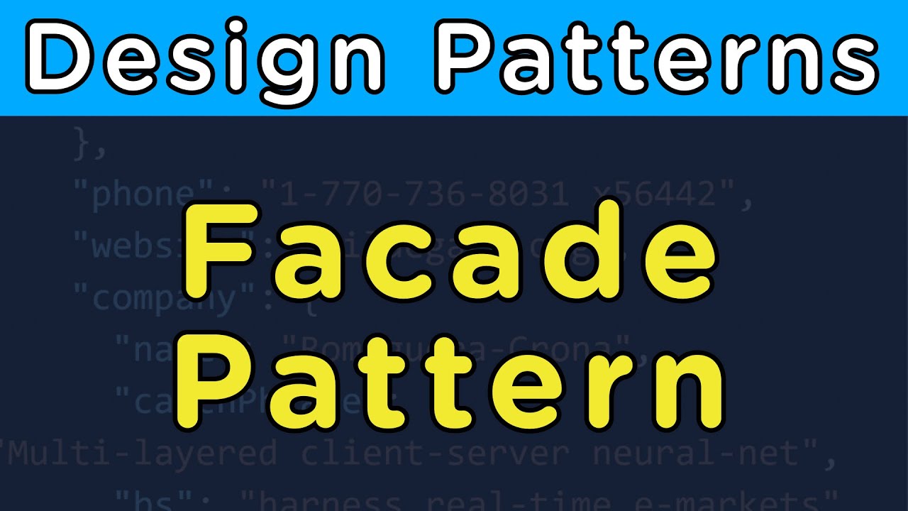 Facade Pattern - Design Patterns