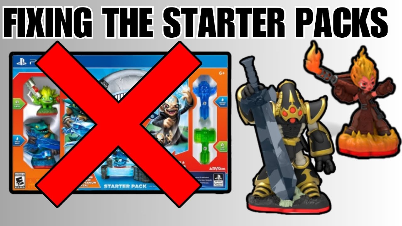 Fixing Every Starter Pack In Skylanders