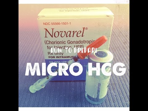 How to Prepare Micro HCG Subcutaneous Injection | ivf heroine