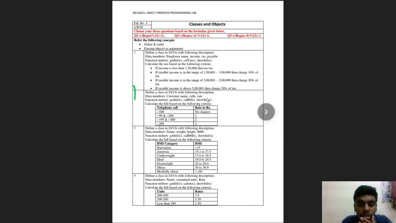 EXPERIMENT-3(a) OOPS LAB
