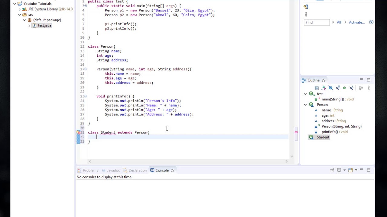 Java Tutorials - Part 20 - Inheritance & Method Overriding