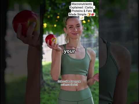 Macronutrients Explained in 60 Seconds | Carbs, Proteins & Fats | Biotic World