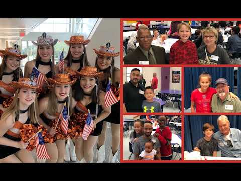 AlvinISD Students Help Celebrate Veterans Day