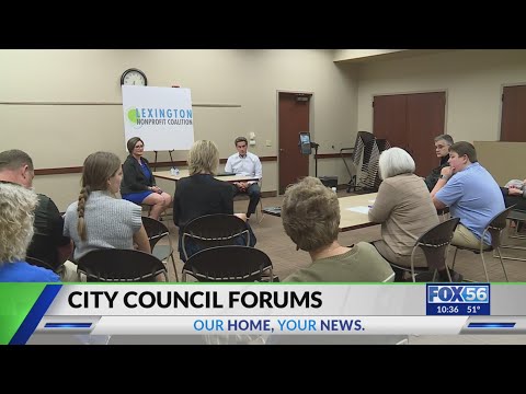 Lexington City Council candidate forums held Monday