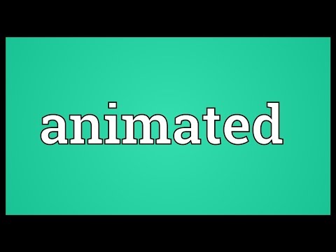 Animated Meaning
