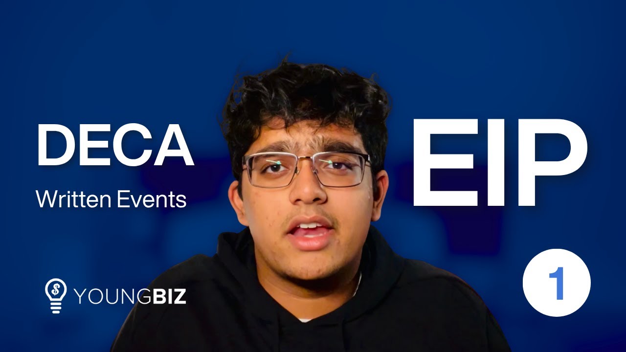 Intro Entrepreneurship Innovation Plan | DECA EIP Series Part 1
