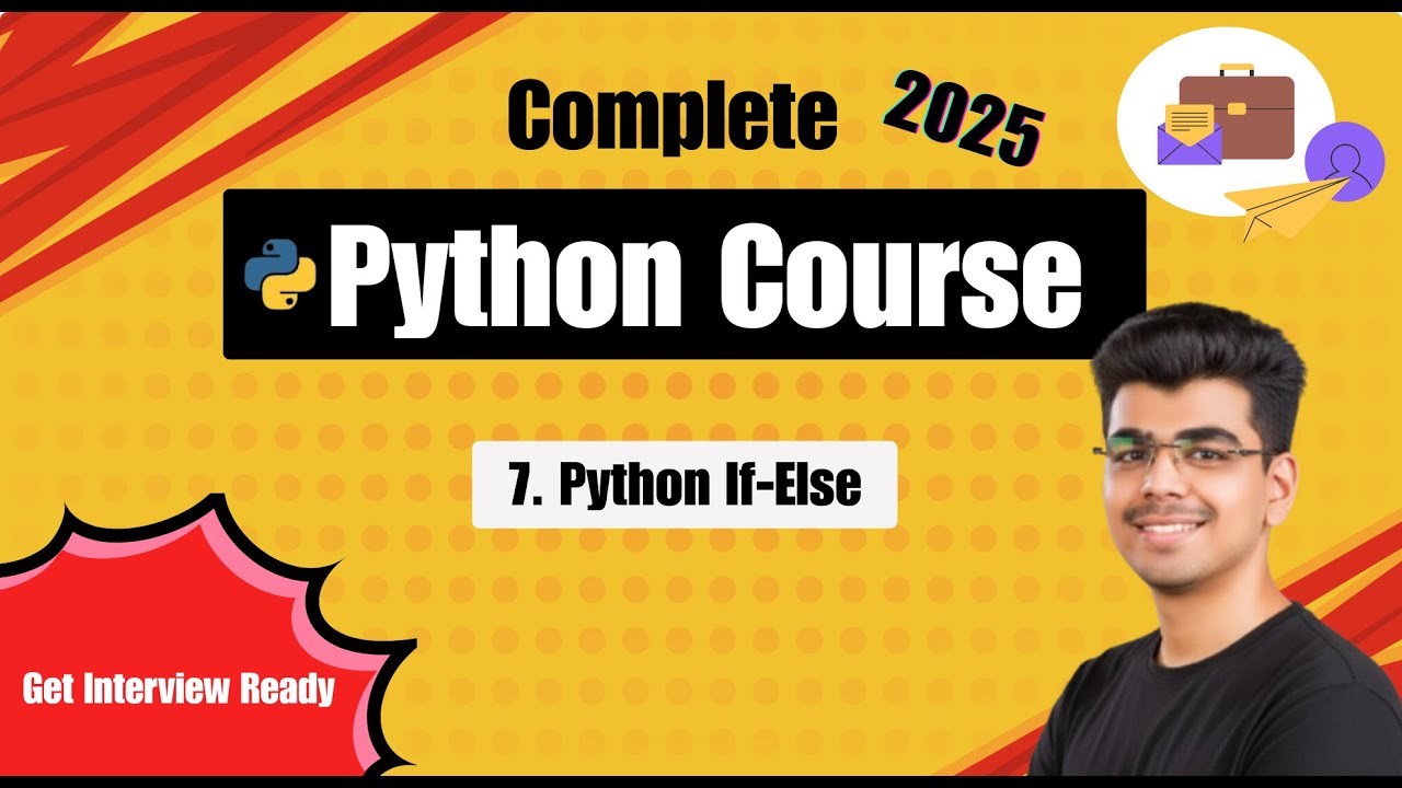 Python Conditionals and Flow Control (If-Else) | Complete Python Course #7