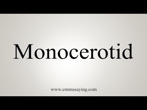 How To Say Monocerotid