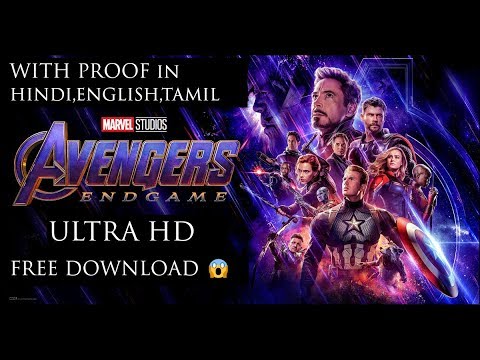 DOWNLOAD AVENGER END GAME 4K UHD FREE|| HINDI||ENGLISH||TAMIL with Proof