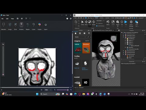 How to make your very own custom gorilla tag face!!!
