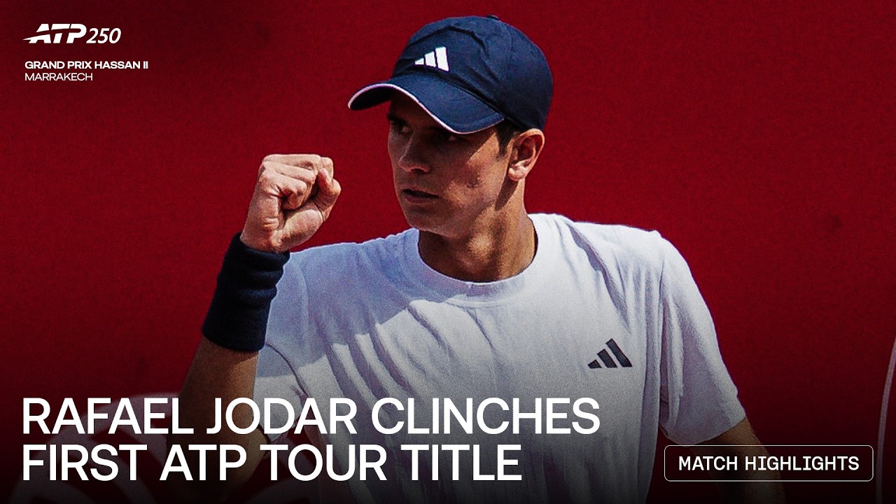 19-Year Old Rafael Jodar Claims Maiden ATP Tour Title 🏆 | Marrakech 2026 Final Highlights