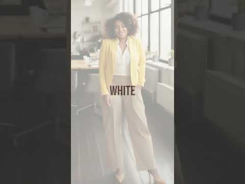 Bright Yellow Color Combo #styletips #colorpalette #aiimagery