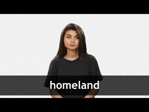HOMELAND definition and meaning | Collins English Dictionary