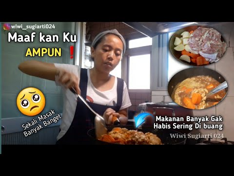 AMPUN DAH ❗ MASAK SEBANYAK INI GAK HABIS TERUS DI BUANG | MAAFKAN KU SERING BUANG MAKANAN 😥