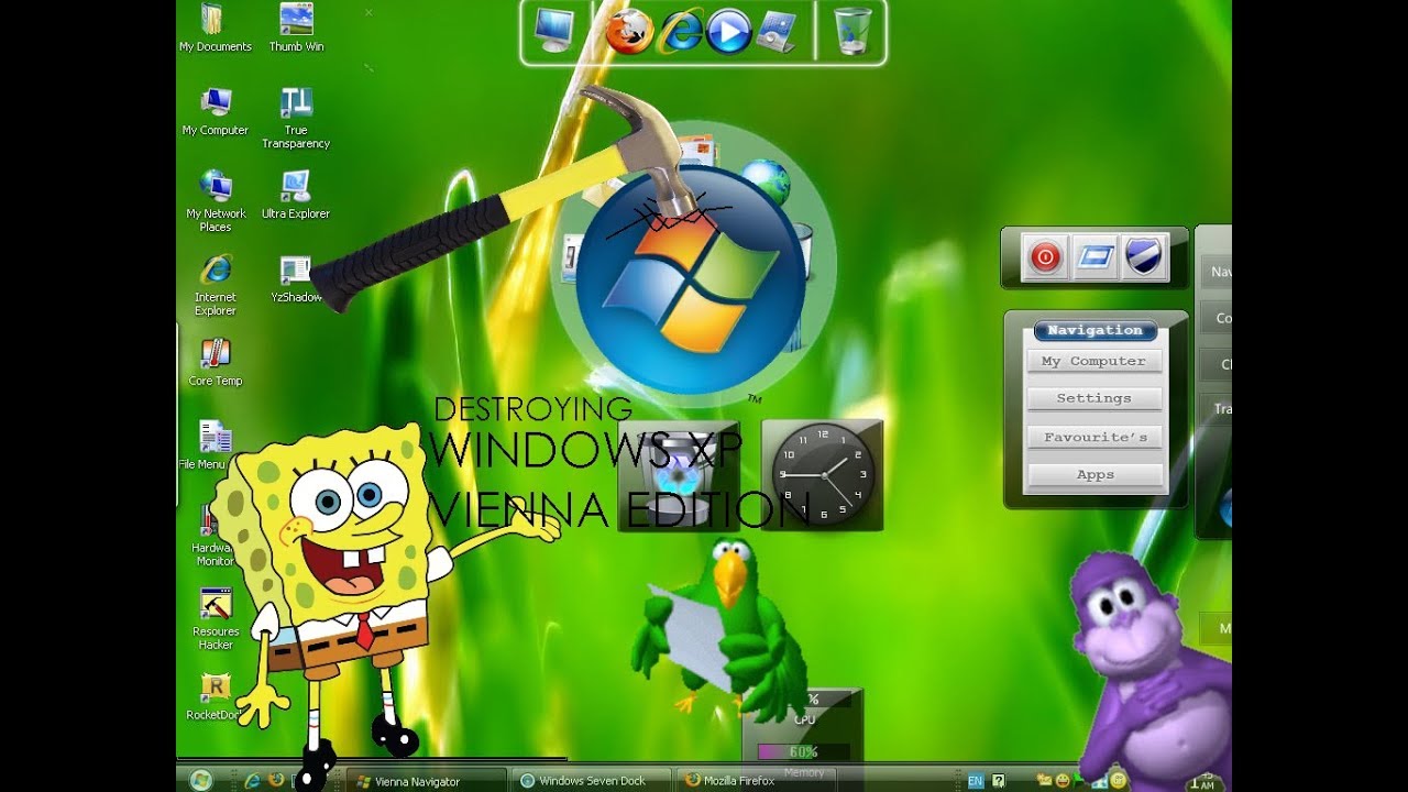 DESTROYING WINDOWS XP VIENNA EDITION