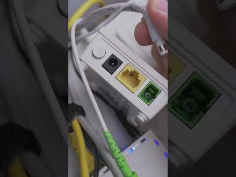 Fiber Internet Setup Gpon Fiber Converter, Mikrotik hex Router 6
