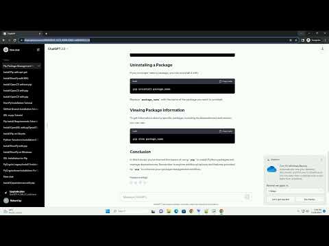 pip install package and dependencies