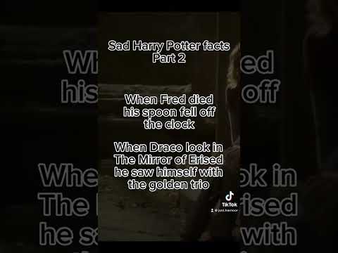 Sad Harry potter facts part 2